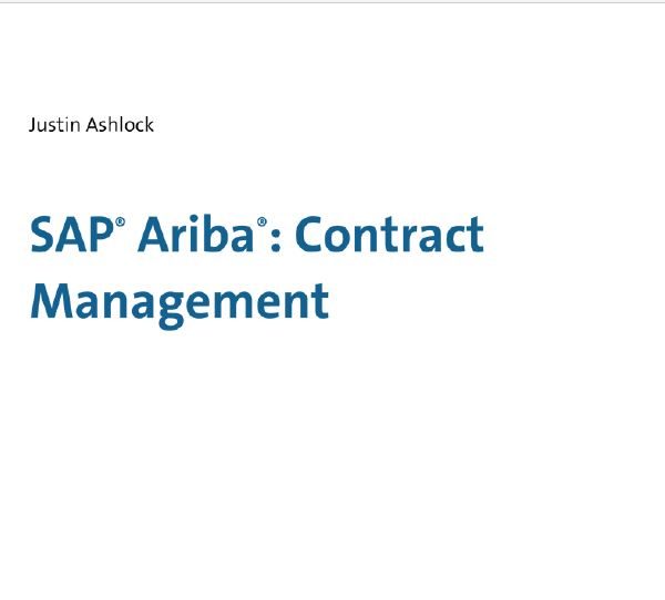 英文版-SAP Press – SAP Ariba – Contract Management 共62页 – 开源资料库